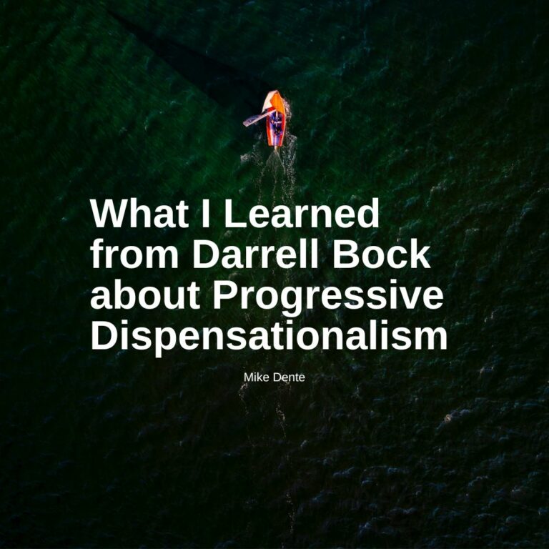 What I Learned from Darrell Bock about Progressive Dispensationalism ...